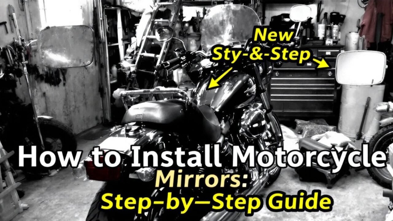 How to Install Motorcycle Mirrors: Step-by-Step Guide - Motorcycle ...